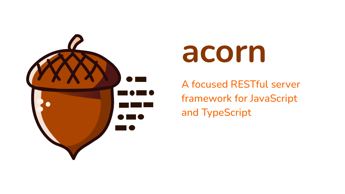 acorn: a focused RESTful framework